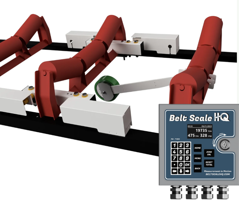 Quad HD Complete Belt Scale - Precision Scale & Controls